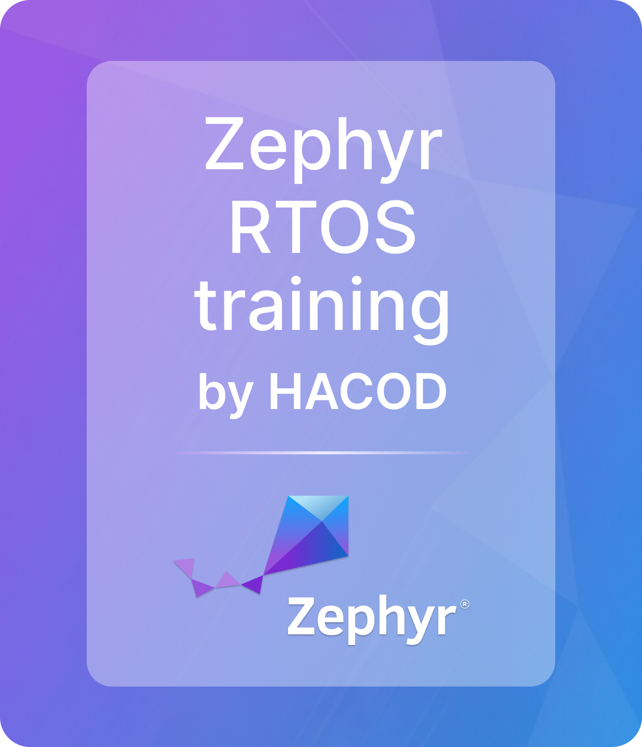 Zephyr RTOS Course - RTOS Training